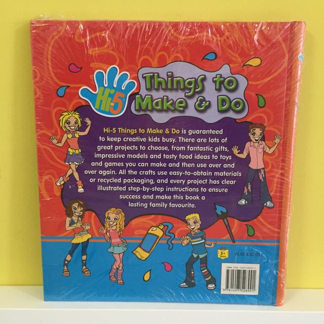 Hi-5 Things to Make & Do Book Kids Children Preschool Projects Art and ...