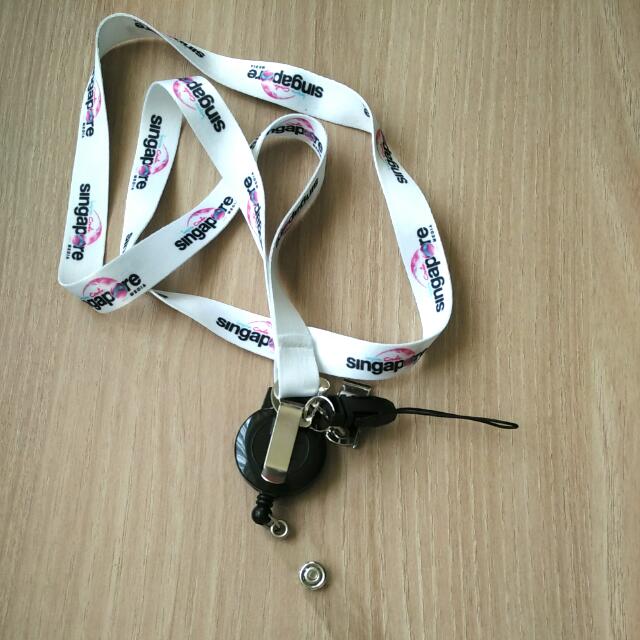 Lanyard Assorted, One Retractable Track, Hobbies & Toys, Stationery ...