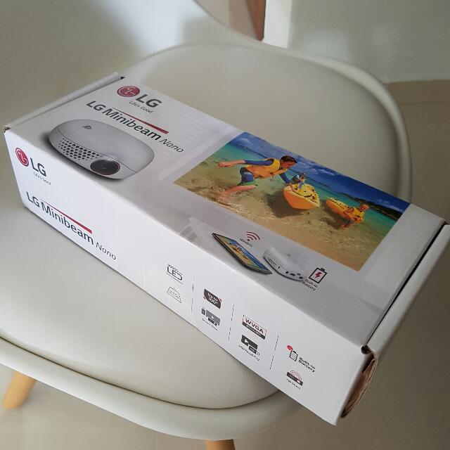 LG Minibeam NANO PV150G Projector, TV & Home Appliances, TV ...