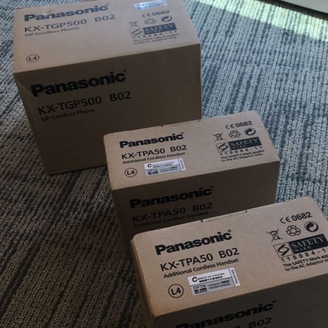 Panasonic SIP Cordless Phone KX-TGP500 & KX-TGP50, Mobile Phones ...