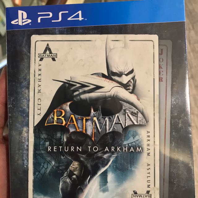 PS4 Batman Return To Arkham 2 Disc Pack, Video Gaming, Video Games ...