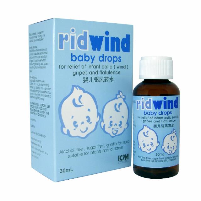 RidWind Baby Drops For Infants With Colic, Babies & Kids, Nursing ...