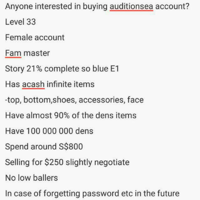 Auditionsea, Bulletin Board, Looking For on Carousell