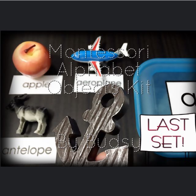 Toy Alphabet Objects