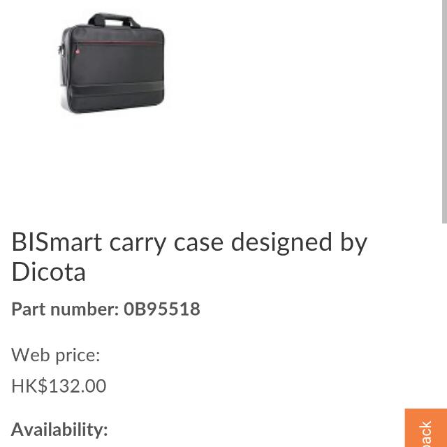 Lenovo Bismart Carry Case, Computers & Tech, Parts & Accessories ...