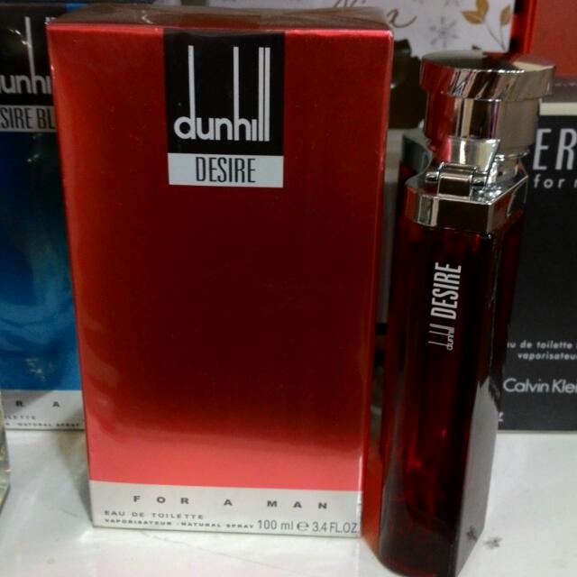 New Dunhill Desire (Red) Men Perfume, Beauty & Personal Care, Fragrance ...