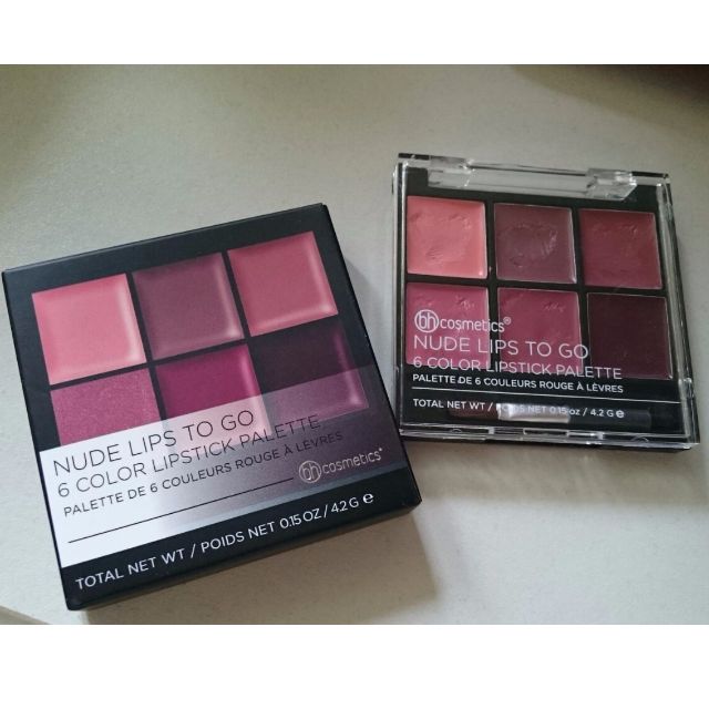 Nude Lips to Go - 6 color lipstick palette by bh cosmetics, Beauty ...
