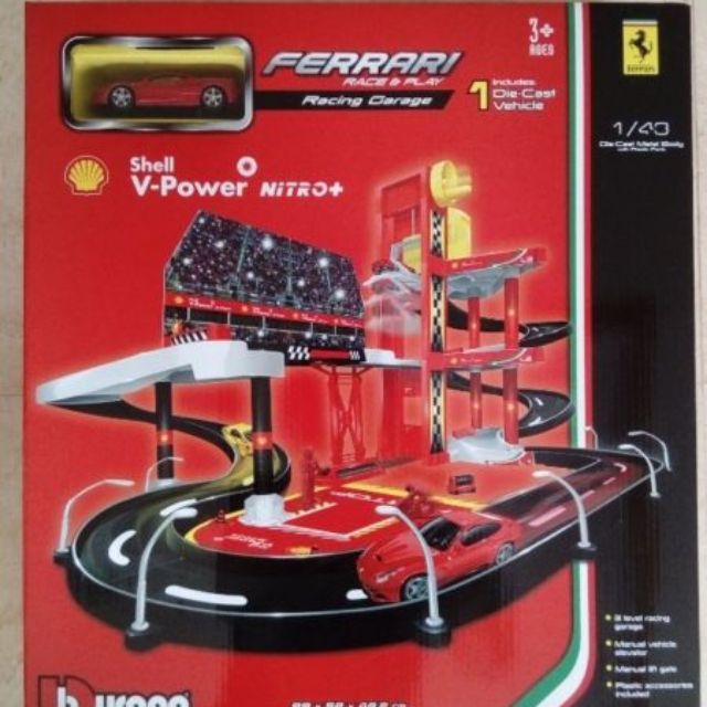 Racing Garage + Ferrari 458 Italia Model Car (Limited Edition) - Shell ...