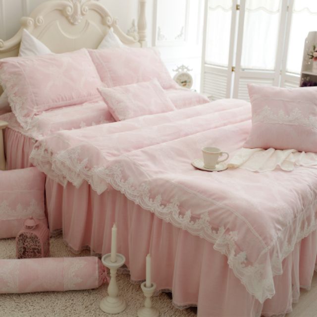 (2 colors) Victorian Style Bedding Set, Furniture & Home Living ...