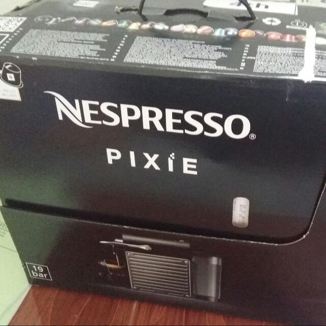 Nespresso Pixie Coffee Machine, TV & Home Appliances, Kitchen ...
