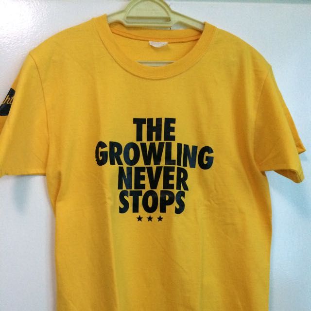 Yellow UST Growling tigers Tshirt, Men's Fashion, Tops & Sets, Tshirts ...