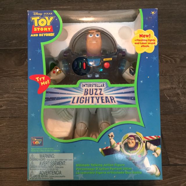 Toy Story 12" Interstellar Talking Buzz Lightyear By Thinkway, Hobbies ...
