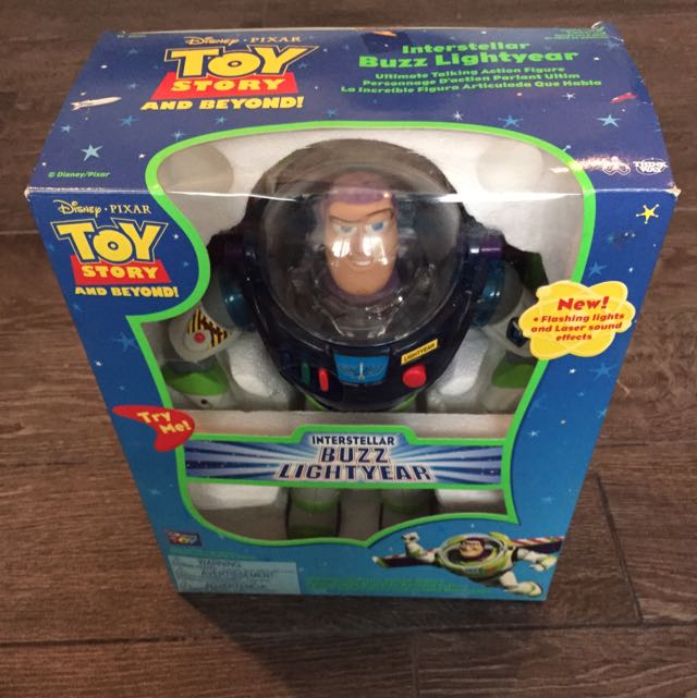 Toy Story 12" Interstellar Talking Buzz Lightyear By Thinkway, Hobbies ...