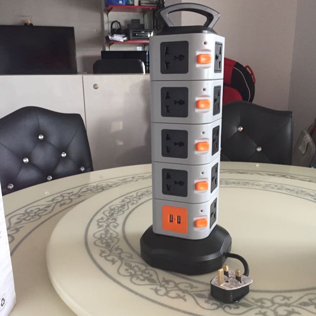4 Layer Multi Power Socket, Computers & Tech, Parts & Accessories ...