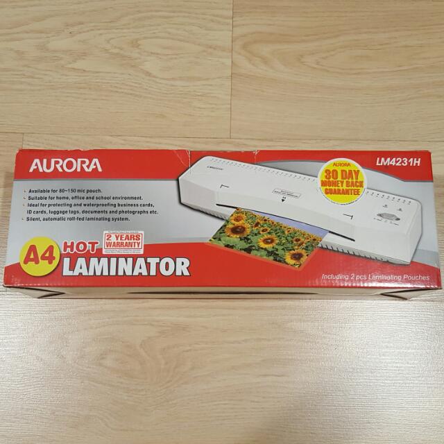 Aurora Laminating Machine, Hobbies & Toys, Stationery & Craft, Craft ...