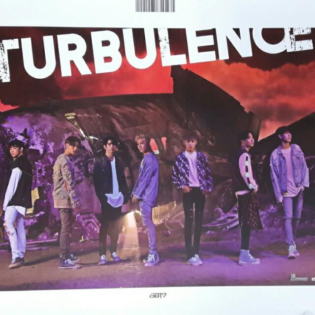 GOT7: flight log TURBULENCE poster, Hobbies & Toys, Memorabilia ...