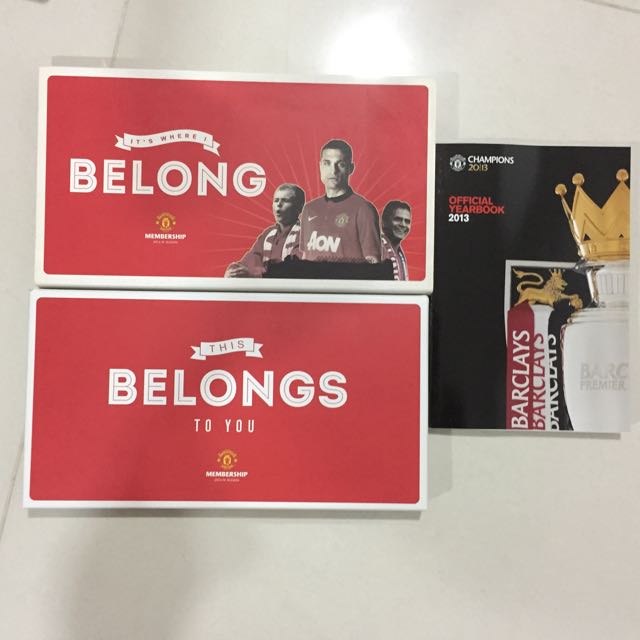 Manchester United Membership Pack, Sports Equipment, Sports & Games ...