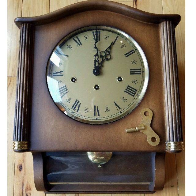 Mauthe Box Regulator Clock, Hobbies & Toys, Memorabilia & Collectibles ...