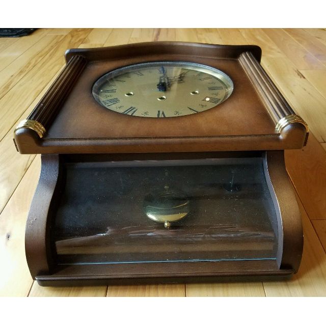 Mauthe Box Regulator Clock, Hobbies & Toys, Memorabilia & Collectibles ...