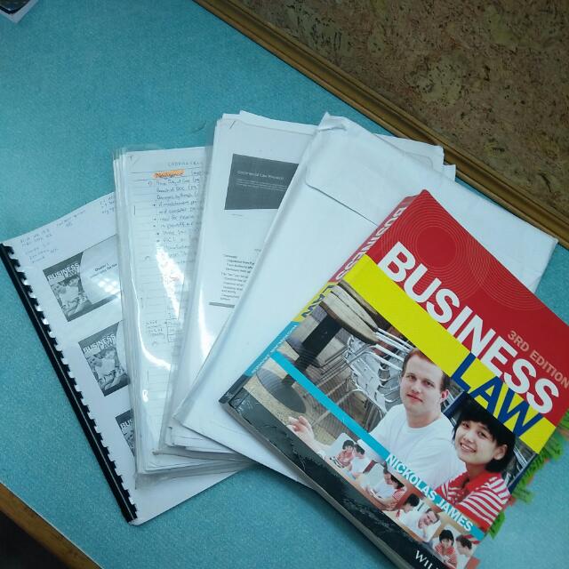 RMIT- LAW 2446 Commercial Law, Hobbies & Toys, Books & Magazines ...