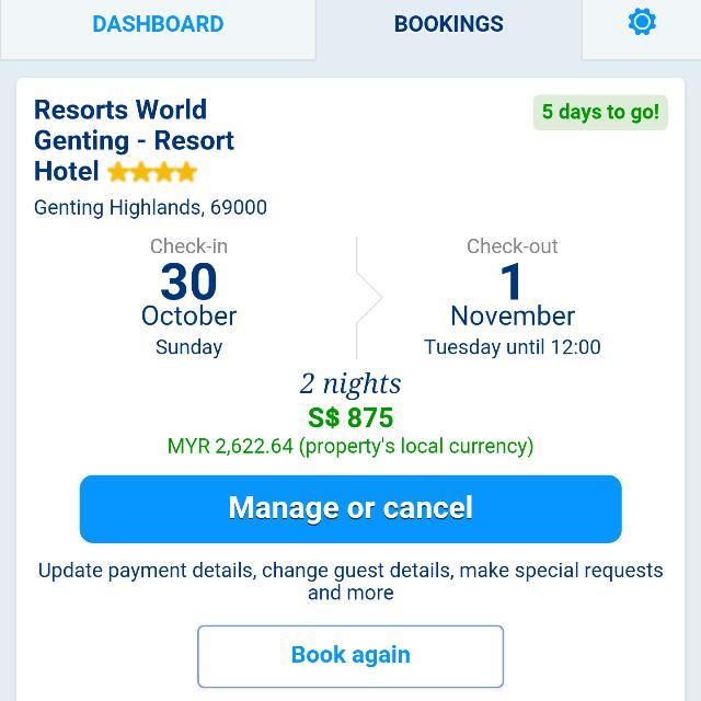 RWS GENTING HOTEL STAY, Tickets & Vouchers, Local Attractions ...