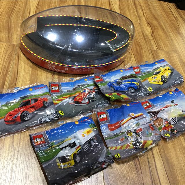 SHELL LEGO COMPLETE SET WITH DISPLAY CASE, Hobbies & Toys, Toys & Games ...