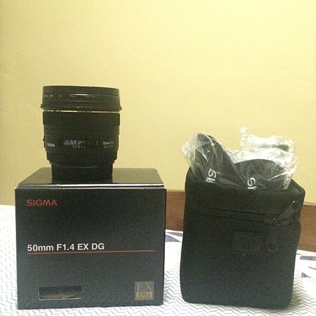 Sigma 50mm F1.4 ( Canon Mount ), Photography, Cameras on Carousell