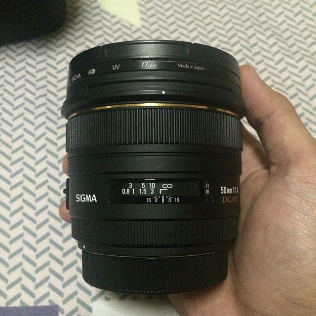 Sigma 50mm F1.4 ( Canon Mount ), Photography, Cameras on Carousell