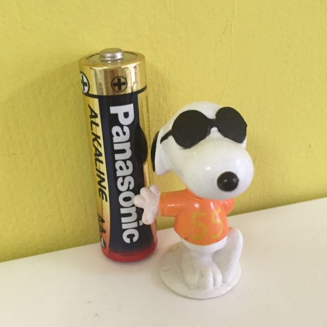 Snoopy Peanuts Figurine Figure Cake Topper Terrarium Plant Deco Joe ...