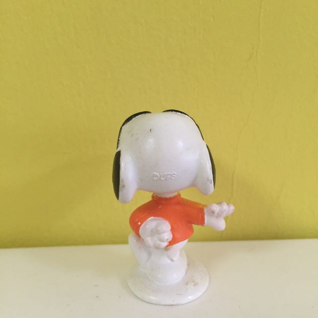 Snoopy Peanuts Figurine Figure Cake Topper Terrarium Plant Deco Joe ...