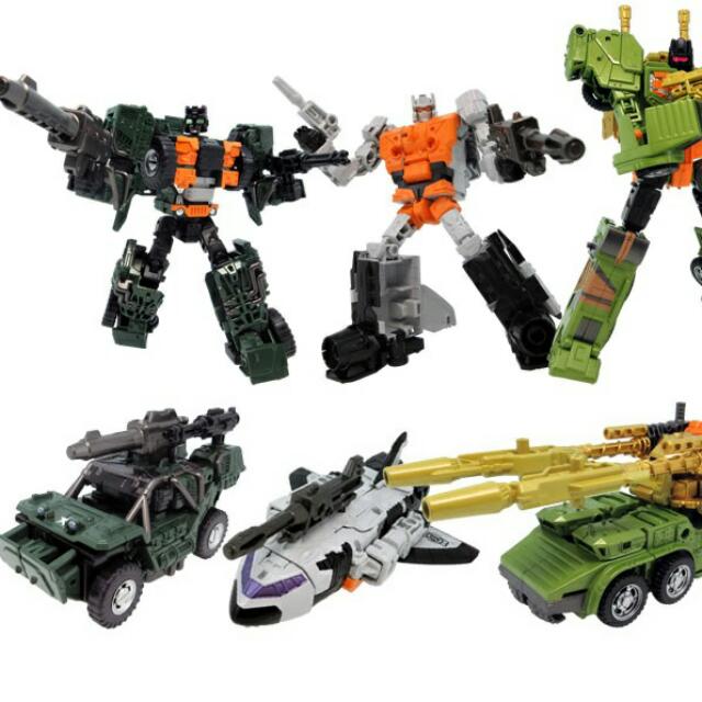 Takara Unite Warriors UW-EX Baldigus Ruination Giftset ( Combiner Wars ...