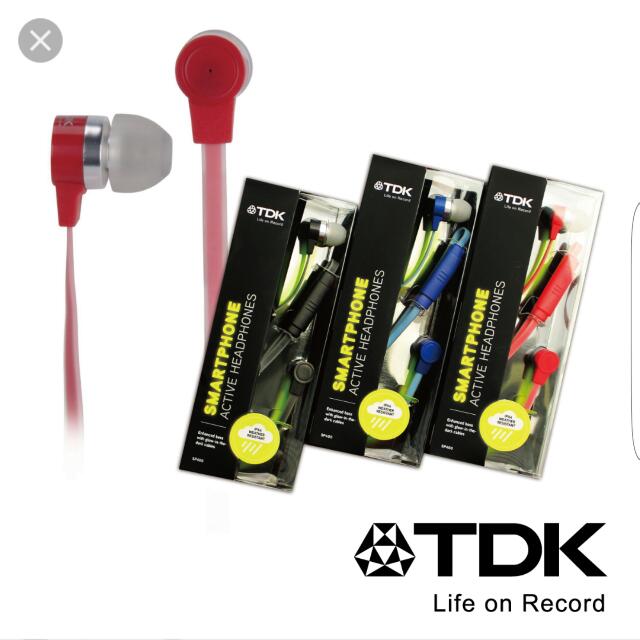 TDK Glow In The Dark SMARTPHONE Earpiece, Audio, Earphones on Carousell