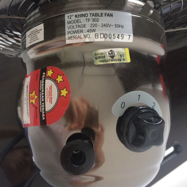 Brand New KHINO Standing fan (small), TV & Home Appliances, Kitchen Appliances, Other Kitchen ...