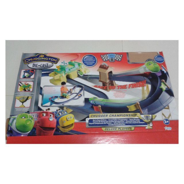 Chuggington Chugger Championship Deluxe Playset, Hobbies & Toys, Toys ...