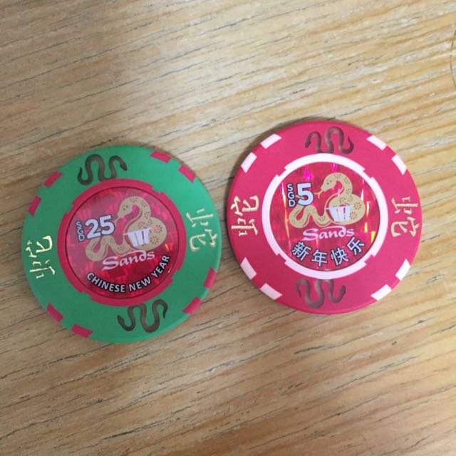 MBS Casino Year Of Snake $25 & $5 Chips, Everything Else on Carousell