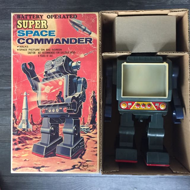 Vintage Horikawa Made In Japan Super Space Commander Battery Operated ...