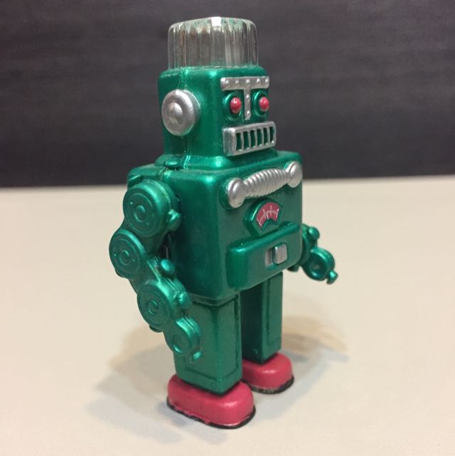 Vintage Smoking Robot Kitahara Collection Mini Figure By Bandai ...