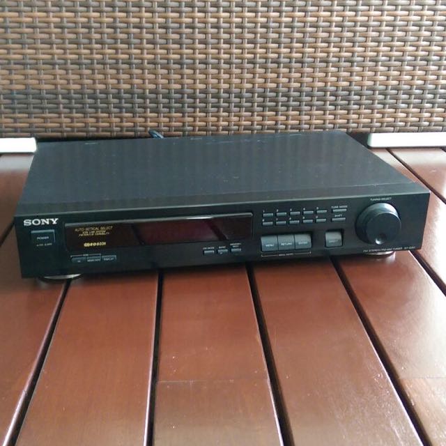 Vintage Sony Stereo FM/AM tuner ST-S261, Audio, Portable Music Players ...
