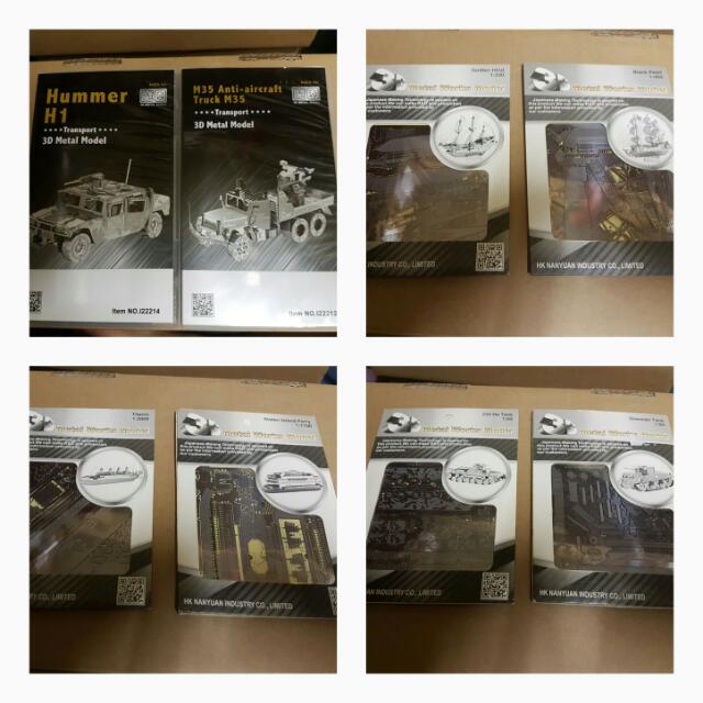 3D Metal Works Model, Hobbies & Toys, Toys & Games on Carousell