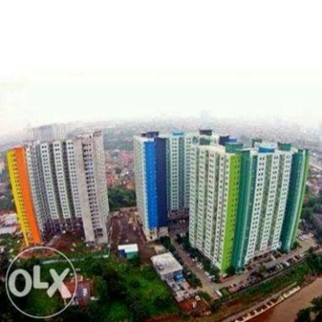 Apartmen Pancoran River Side, 1 Kamar Besar, 2ac, meja makan, lemari ...