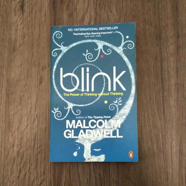 Blink By Malcolm Gladwell, Hobbies & Toys, Books & Magazines, Textbooks ...