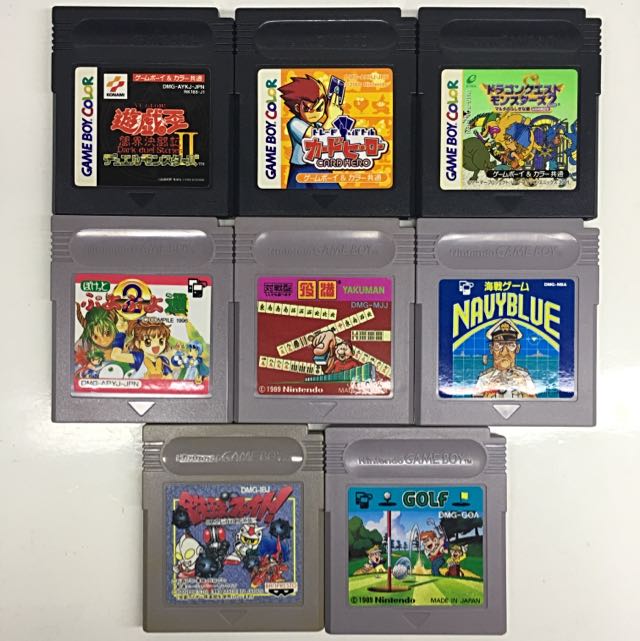 Gameboy Original Game Cartridges, Video Gaming, Video Game Consoles ...
