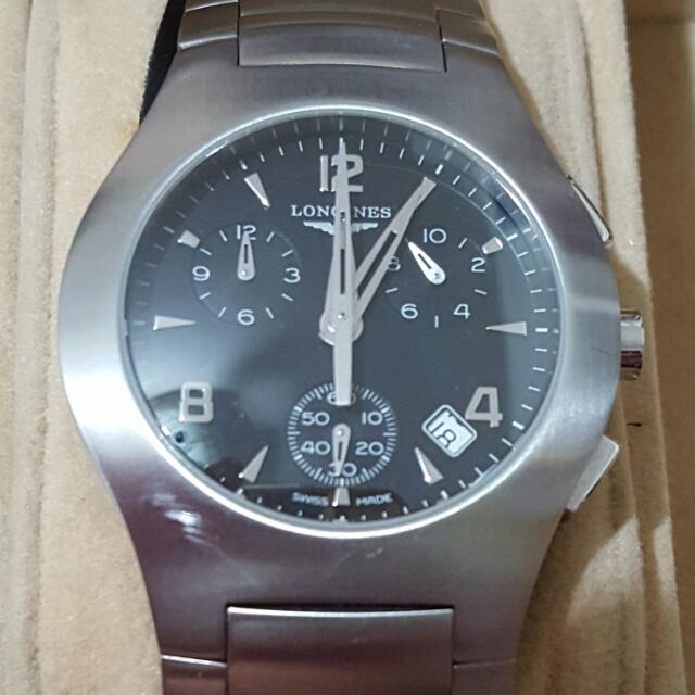 Longines Opposition Chrono Quartz, Luxury, Watches on Carousell
