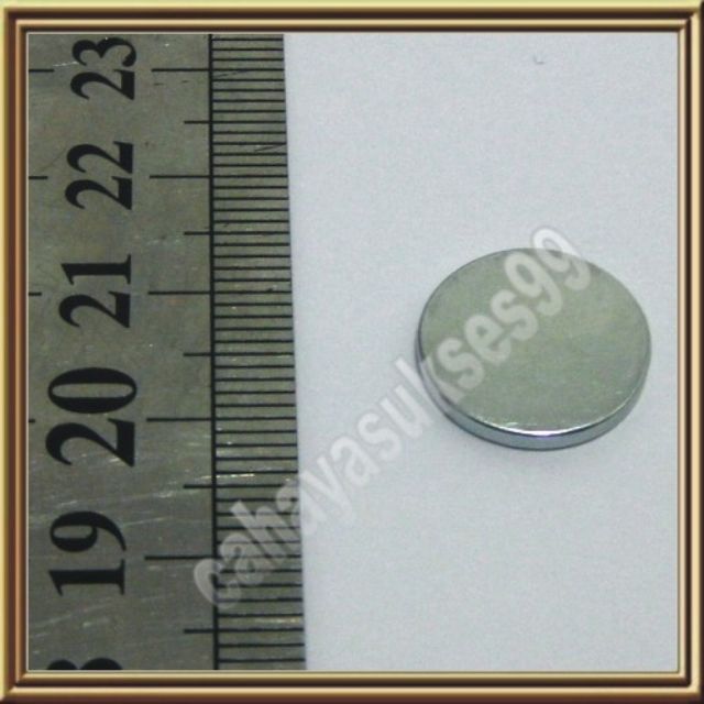 Magnit Bulat Super Strong Diameter 15mm Promosi Paket Per 10 Buah ...