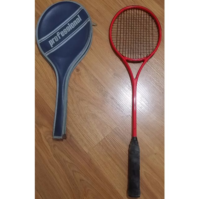 Squash racket c/w cover, Men's Fashion, Activewear on Carousell