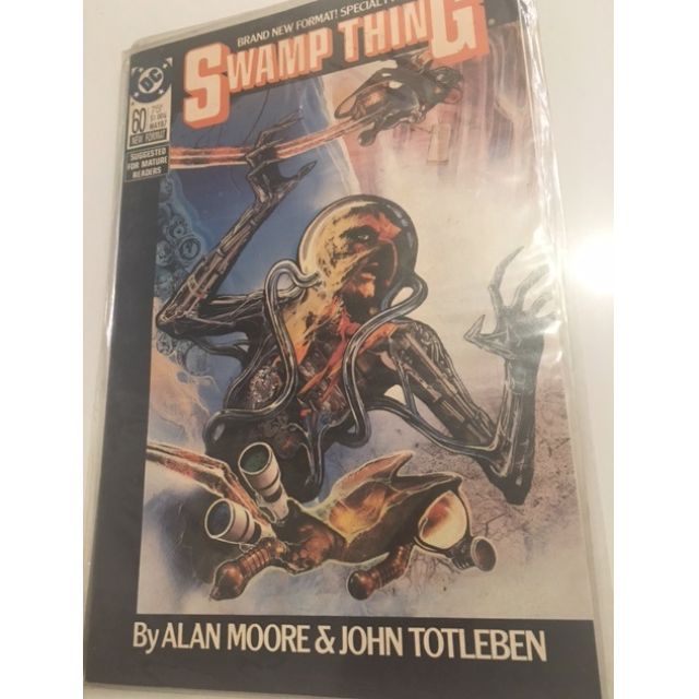 Swamp Thing Issue 60 -Alan Moore and John Totleben "Loving the Alien ...