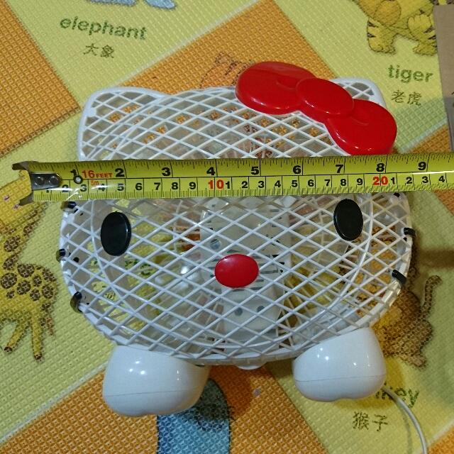 Hello Kitty Table Fan, Furniture & Home Living, Lighting & Fans, Fans ...