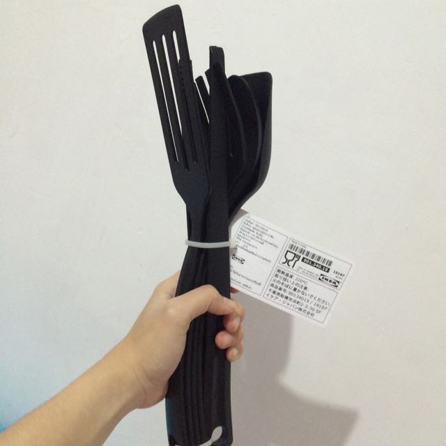 IKEA Spatula Set Isi 5, Kitchen & Appliances di Carousell
