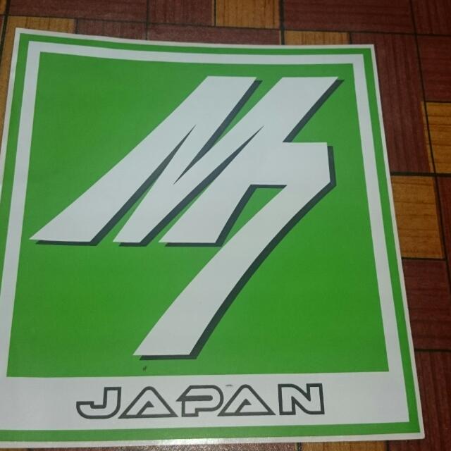 M7 JAPAN STICKER, Auto Accessories on Carousell