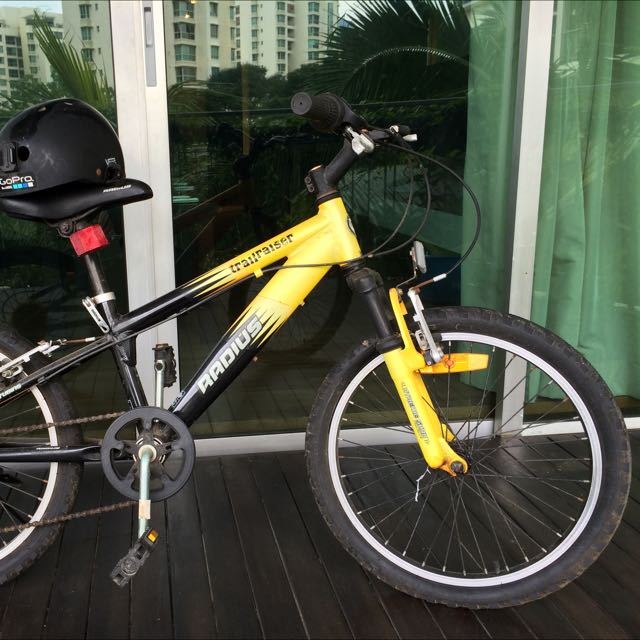 NZ Made Radius Trailraiser Kids Bike With 'Xtreme Shok Suspension ...